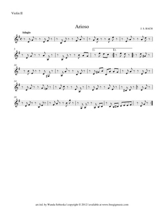 Arioso parts | PDF