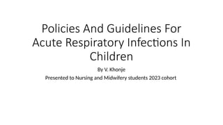 Acute Respiratory Infections(ARI)__PRESENTATION[1].pptx | Parenting ...