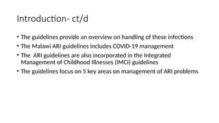 Acute Respiratory Infection Guidelines(ARI)__PRESENTATION[1].pptx