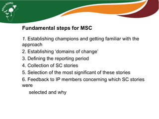 Most Significant Change (MSC) stories in the Africa RISING Ethiopia ...