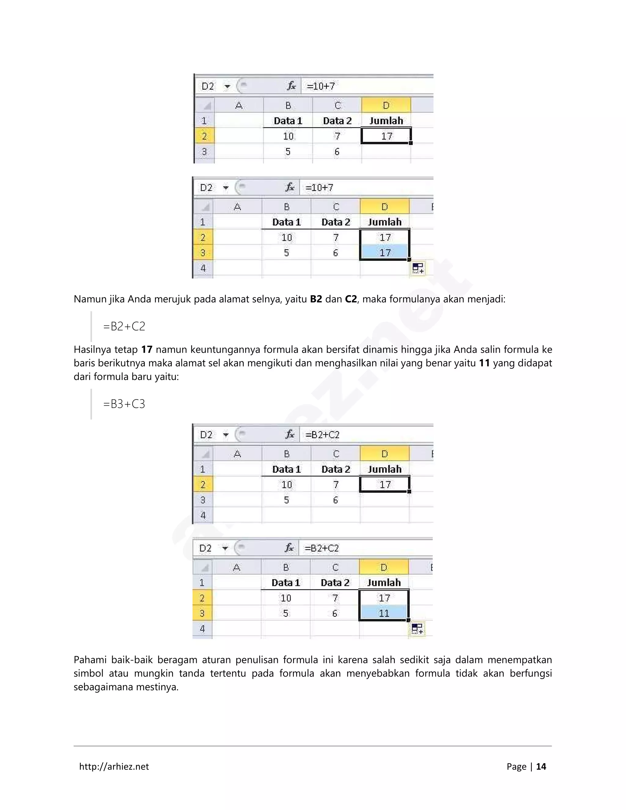 kumpulan formula- formual di excel komplit | PDF