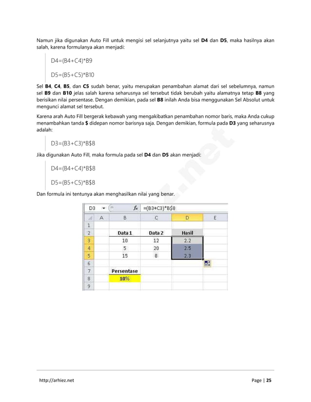 kumpulan formula- formual di excel komplit | PDF