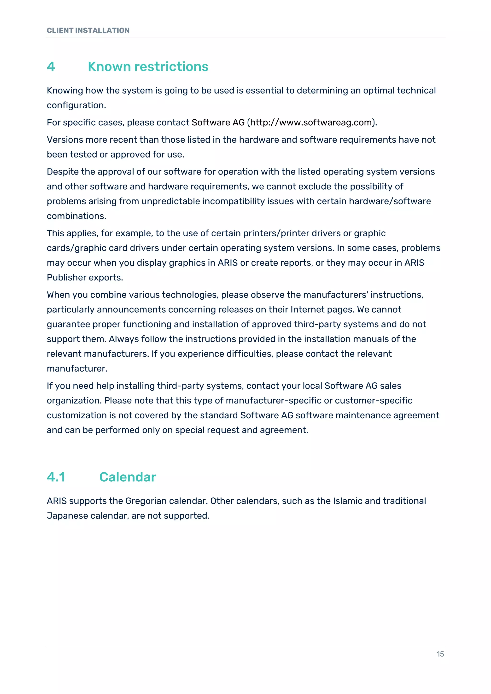 Aris client installation guide | PDF