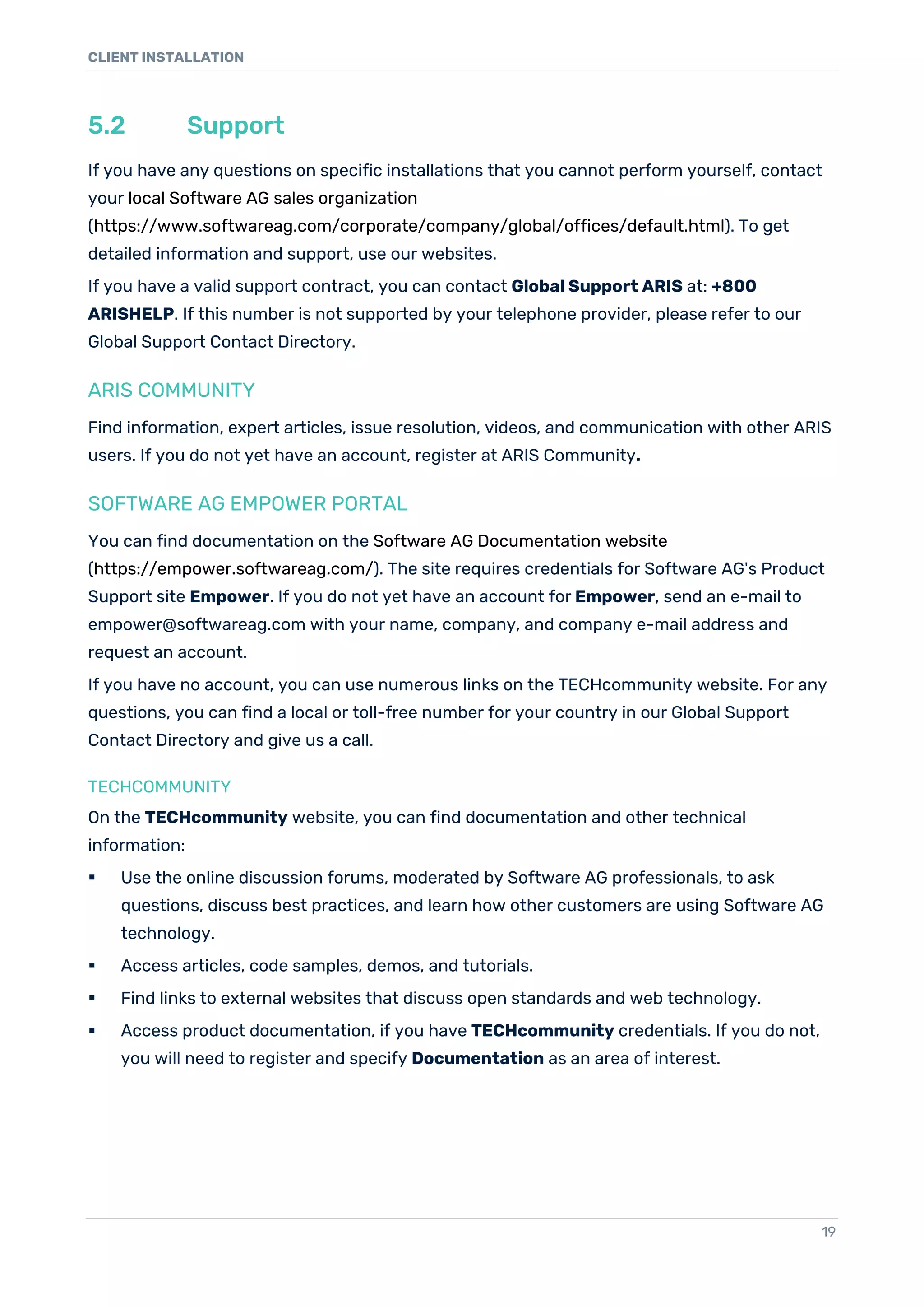 Aris client installation guide | PDF