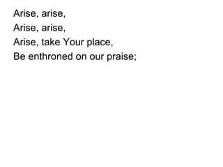 Arise | PPT