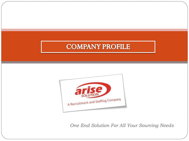 Arise Solution | PPT