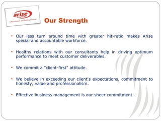 Arise Solution | PPT