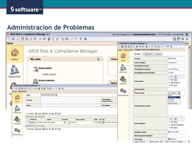 Aris solution for governance, risk & compliance management. ensure ...