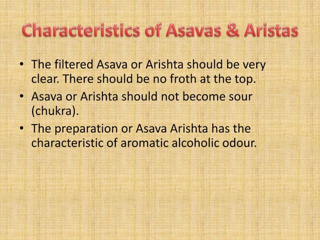 Arista & Asavas | PPT