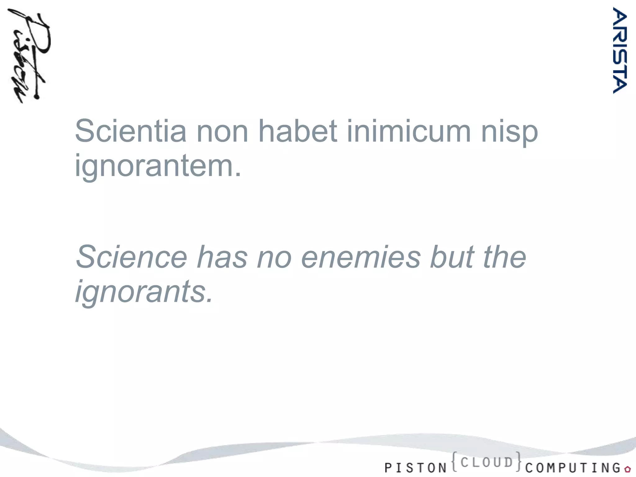 Arista Piston Webinar | PPTX