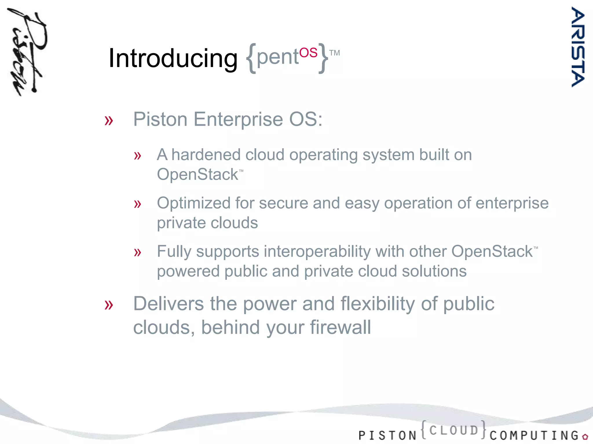 Arista Piston Webinar | PPTX