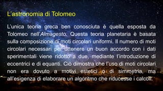 Aristarco e Tolomeo | PPT