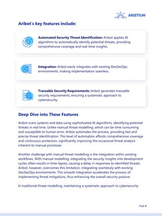 Aristiun Whitepaper- Automated Threat Modelling with Aribot | PPTX