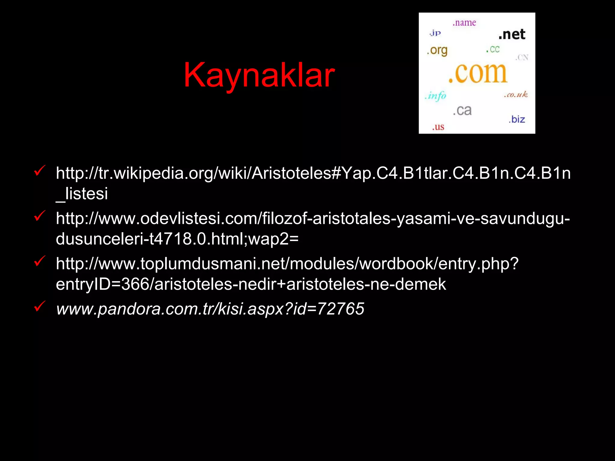 Ari̇stoteles | PPT