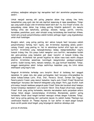 Aristoteles | DOCX