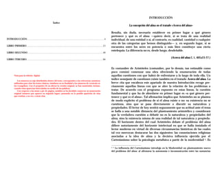 Aristoteles acerca del alma | PDF