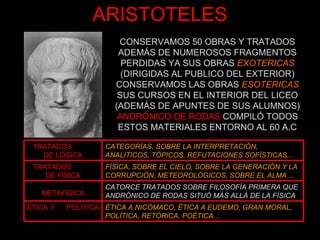 La filosofia de Aristoteles | PPT