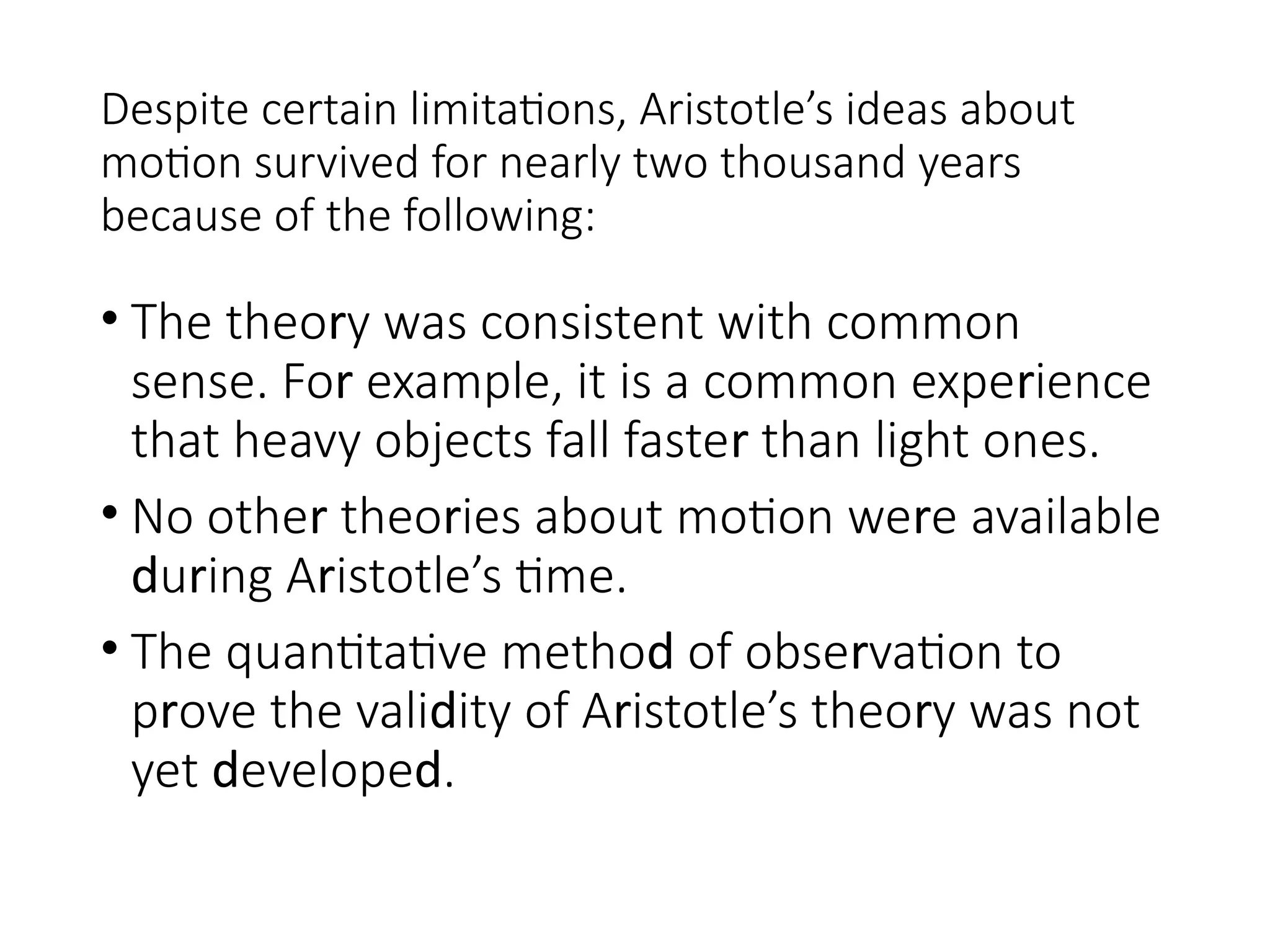 Aristotelian ang Galilean Theory of Motion.pptx