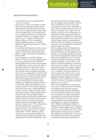 Aristotelian Definition And The Discovery Of Archai | PDF