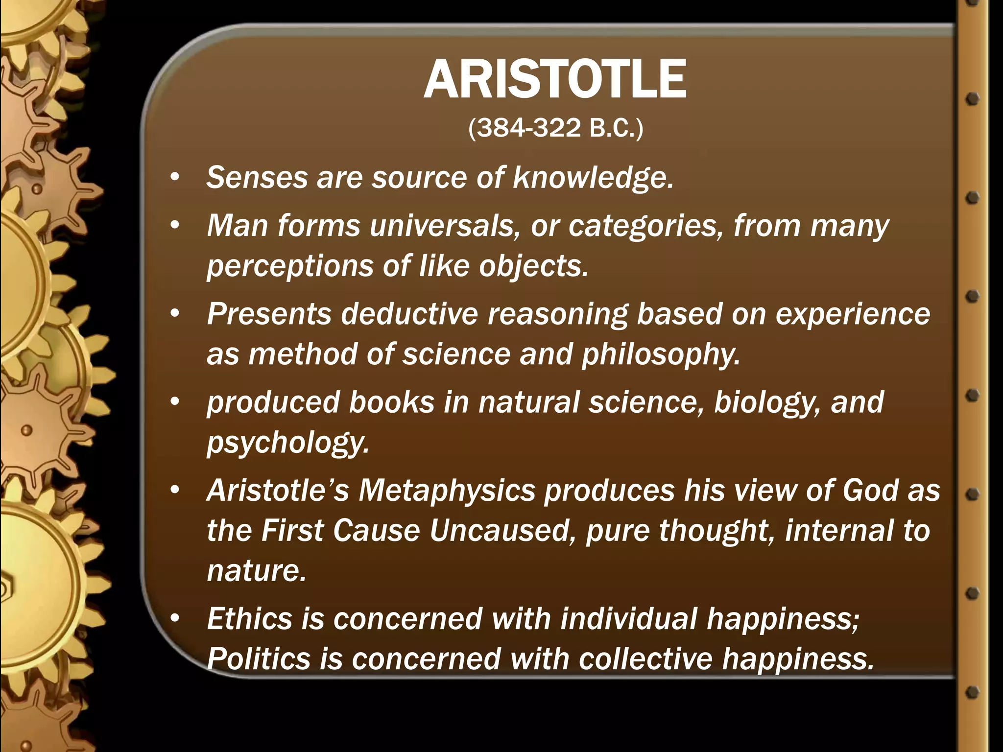 Aristotelian realism | PPTX
