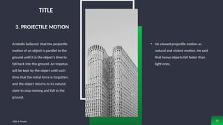 ARISTOTELIAN'S CONCEPT OF MOTION Grade 11.pptx