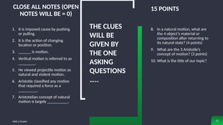 ARISTOTELIAN'S CONCEPT OF MOTION Grade 11.pptx