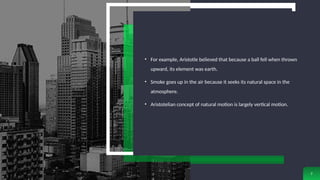 ARISTOTELIAN'S CONCEPT OF MOTION Grade 11.pptx