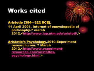 Aristotle | PPT