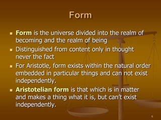 Aristotle The Naturalist | PPTX