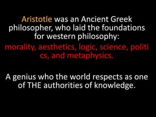 Aristotle | PPT