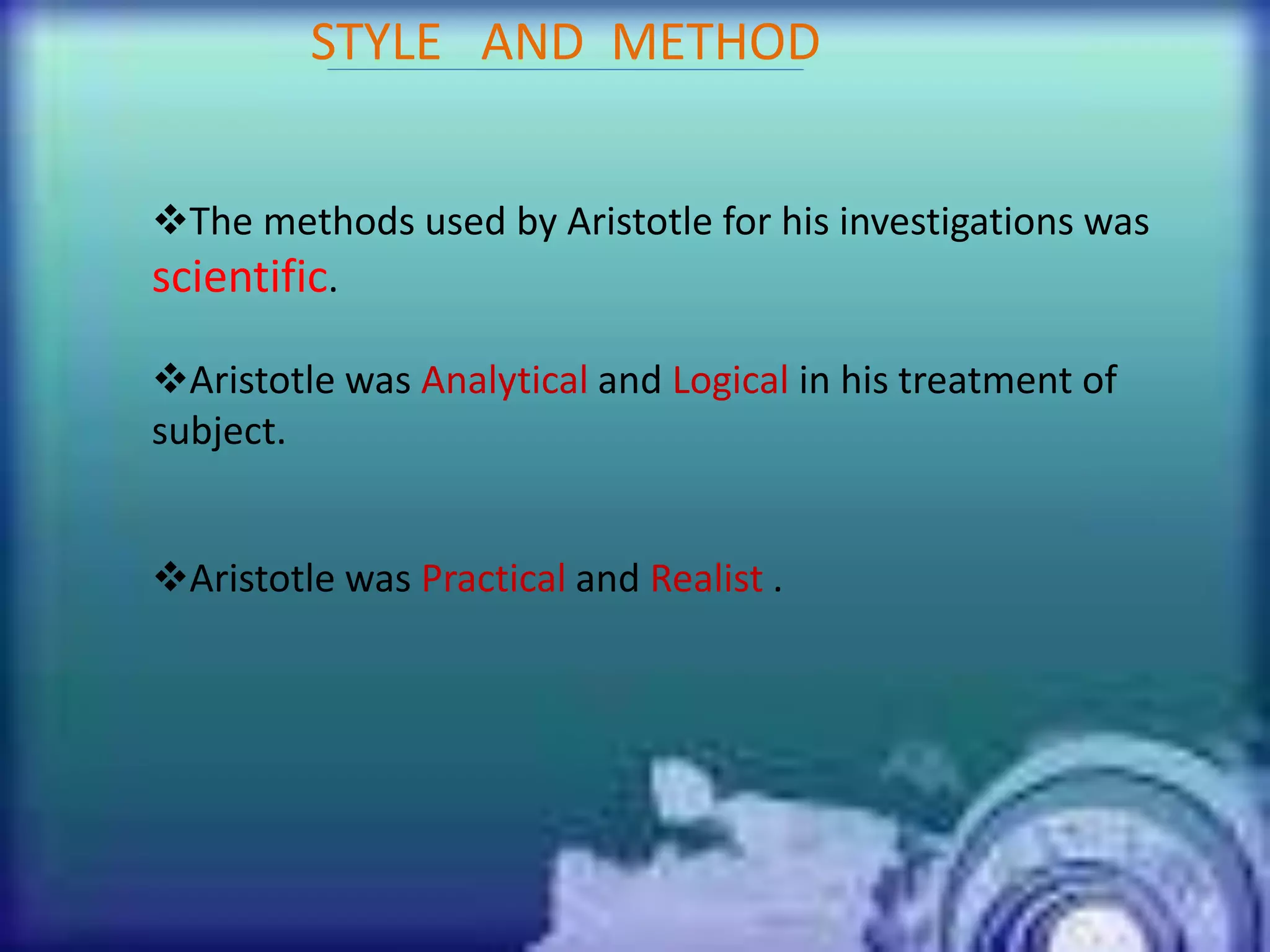 Aristotle | PPTX