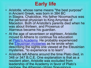 Aristotle | PPTX