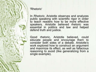 Aristotle | PPTX