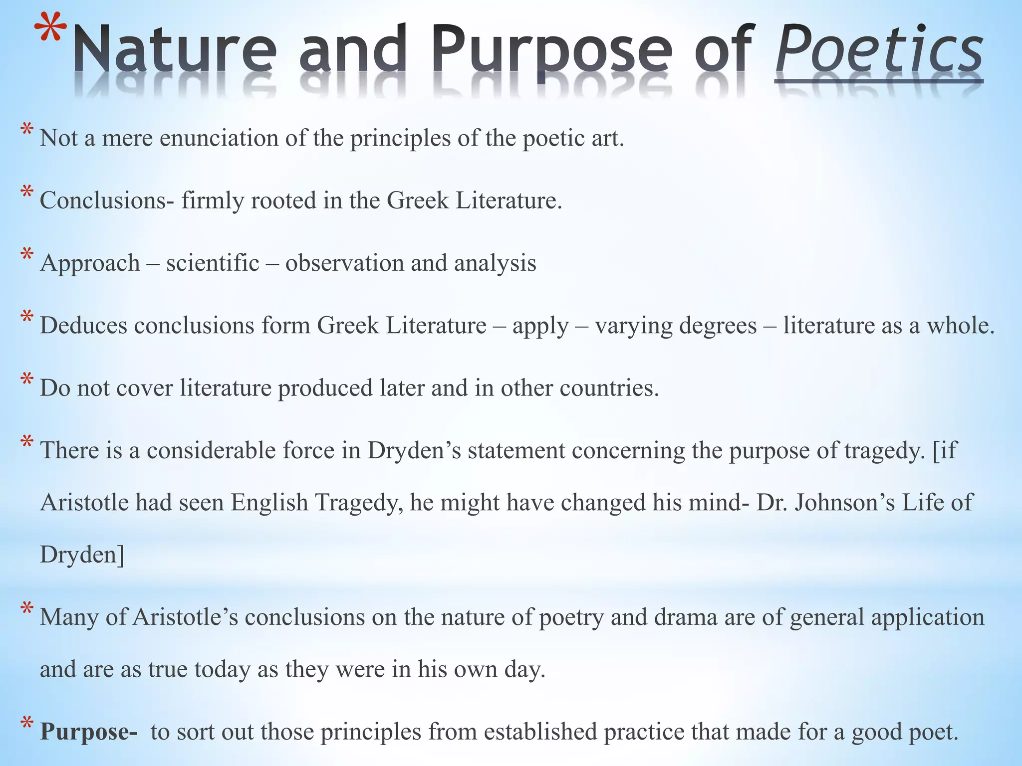 Aristotle - THE GREEK MASTER | PPT