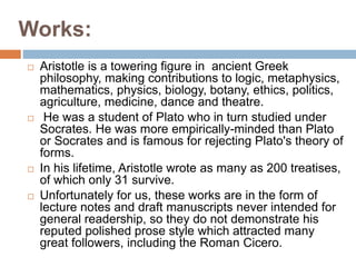 Aristotle | PPTX