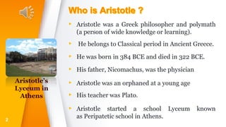 Aristotle | PPTX