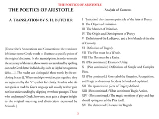 Aristotle poetics | PDF
