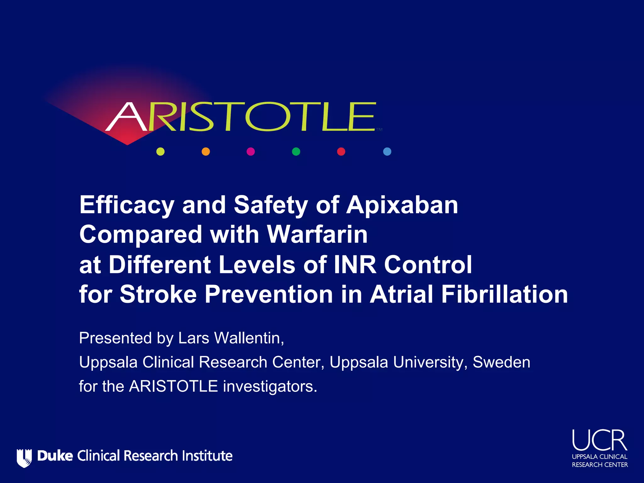 Aristotle presenter-wallentin-slides | PDF