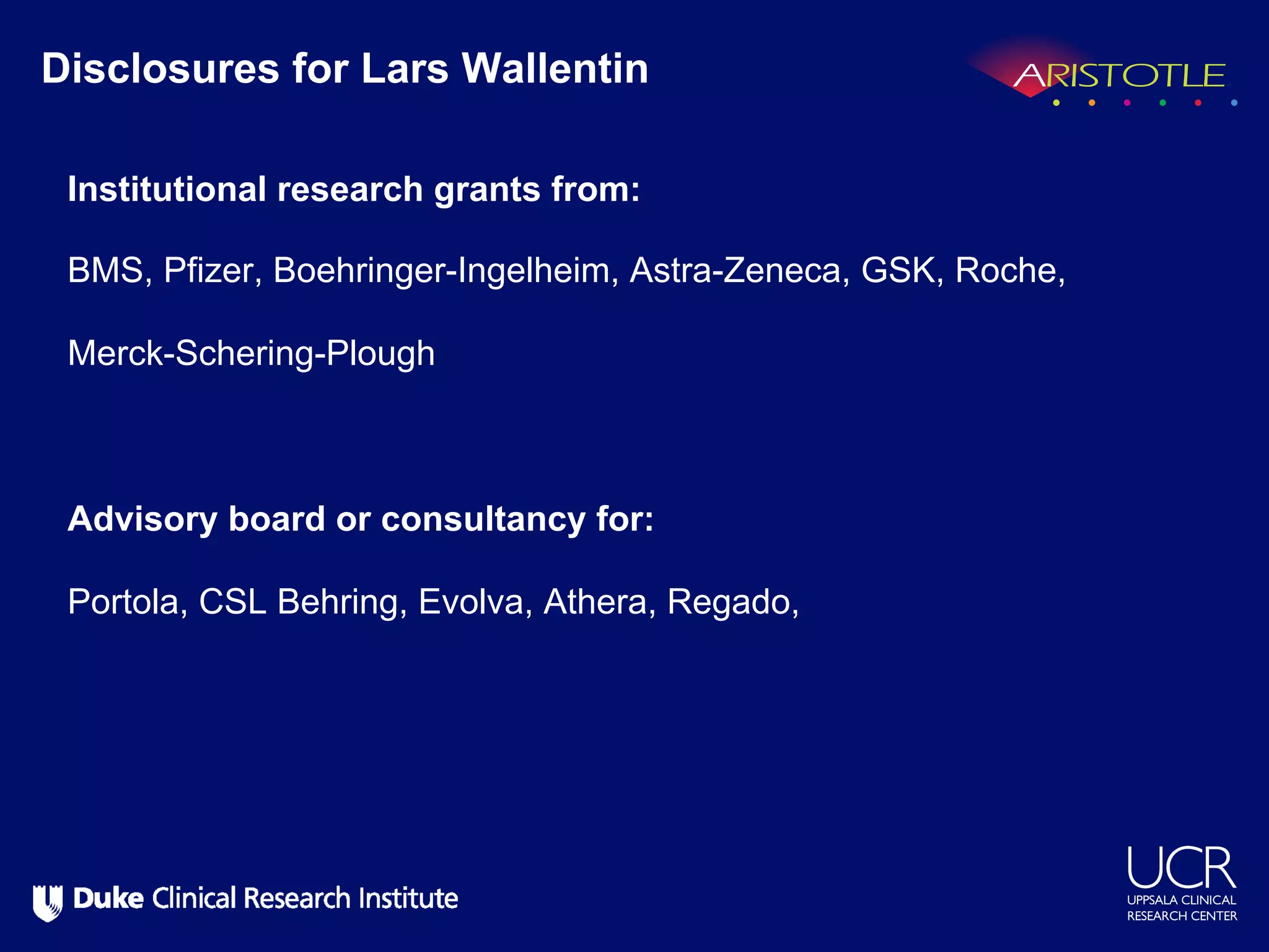 Aristotle presenter-wallentin-slides | PDF