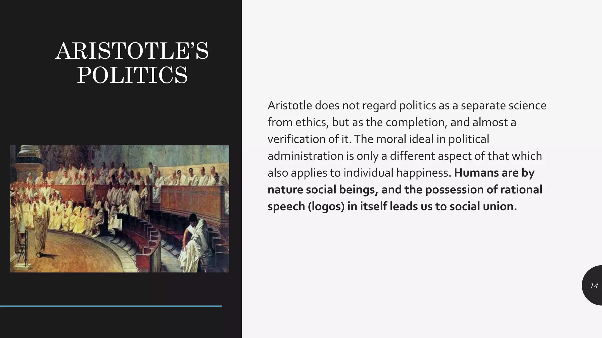 Aristotle's life and major contributions | PPTX