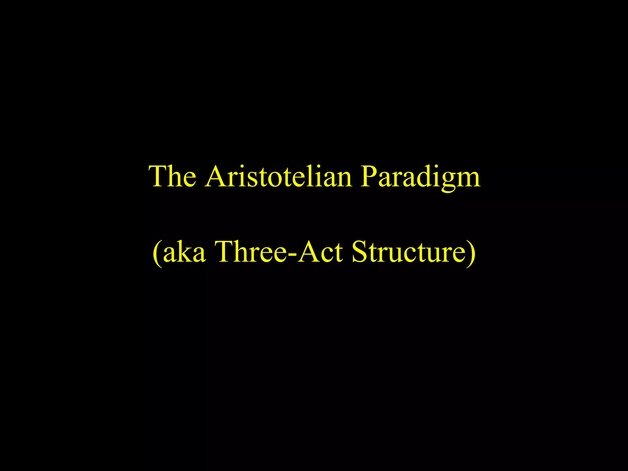 The Aristotelian Paradigm | PPT