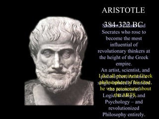 The Aristotelian Paradigm | PPT
