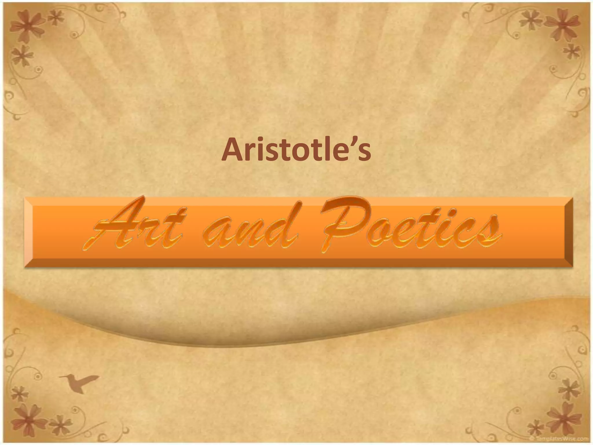 Aristotle (384-322 BCE) | PPTX