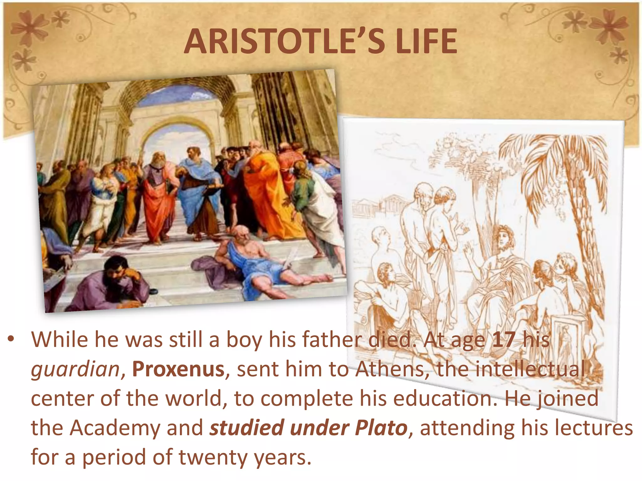 Aristotle (384-322 BCE) | PPTX