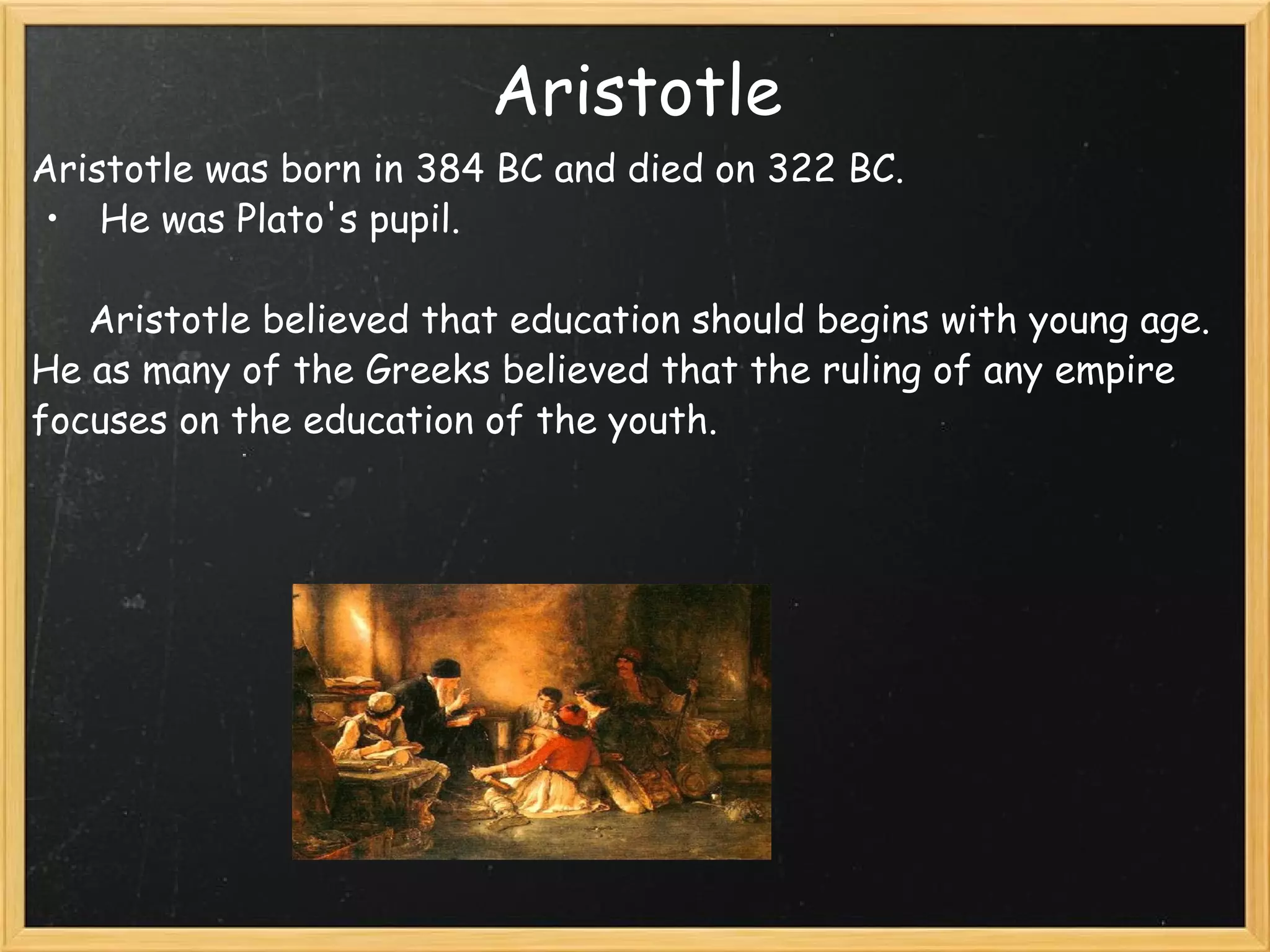 Historical Project (Aristotle) | PPT