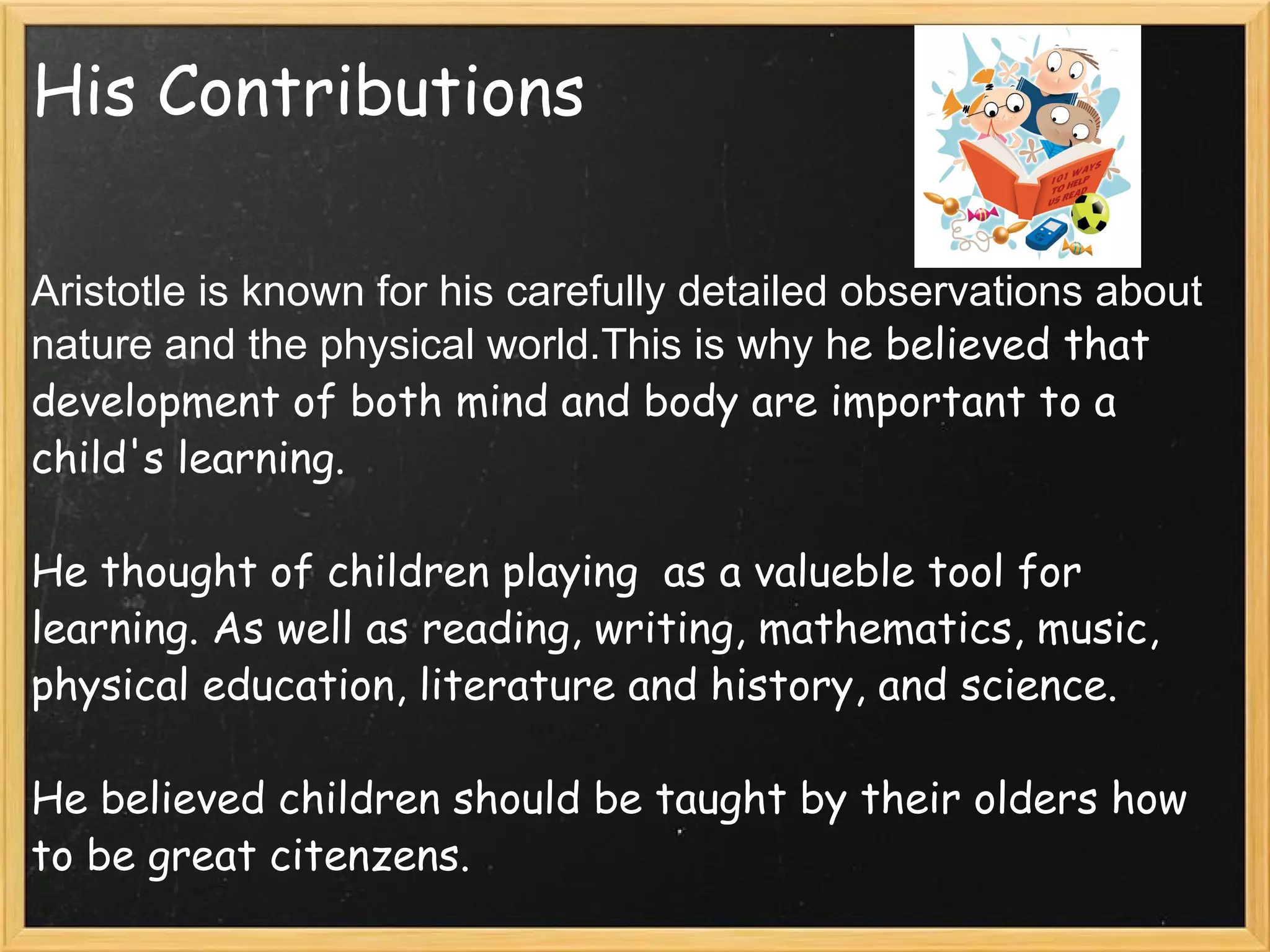 Historical Project (Aristotle) | PPT