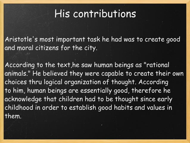 Historical Project (Aristotle) | PPT