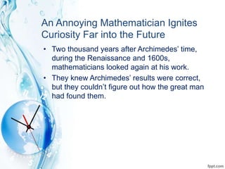 Aristotle and archimedes | PPT