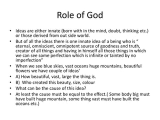 Aristotle and descartes | PPTX