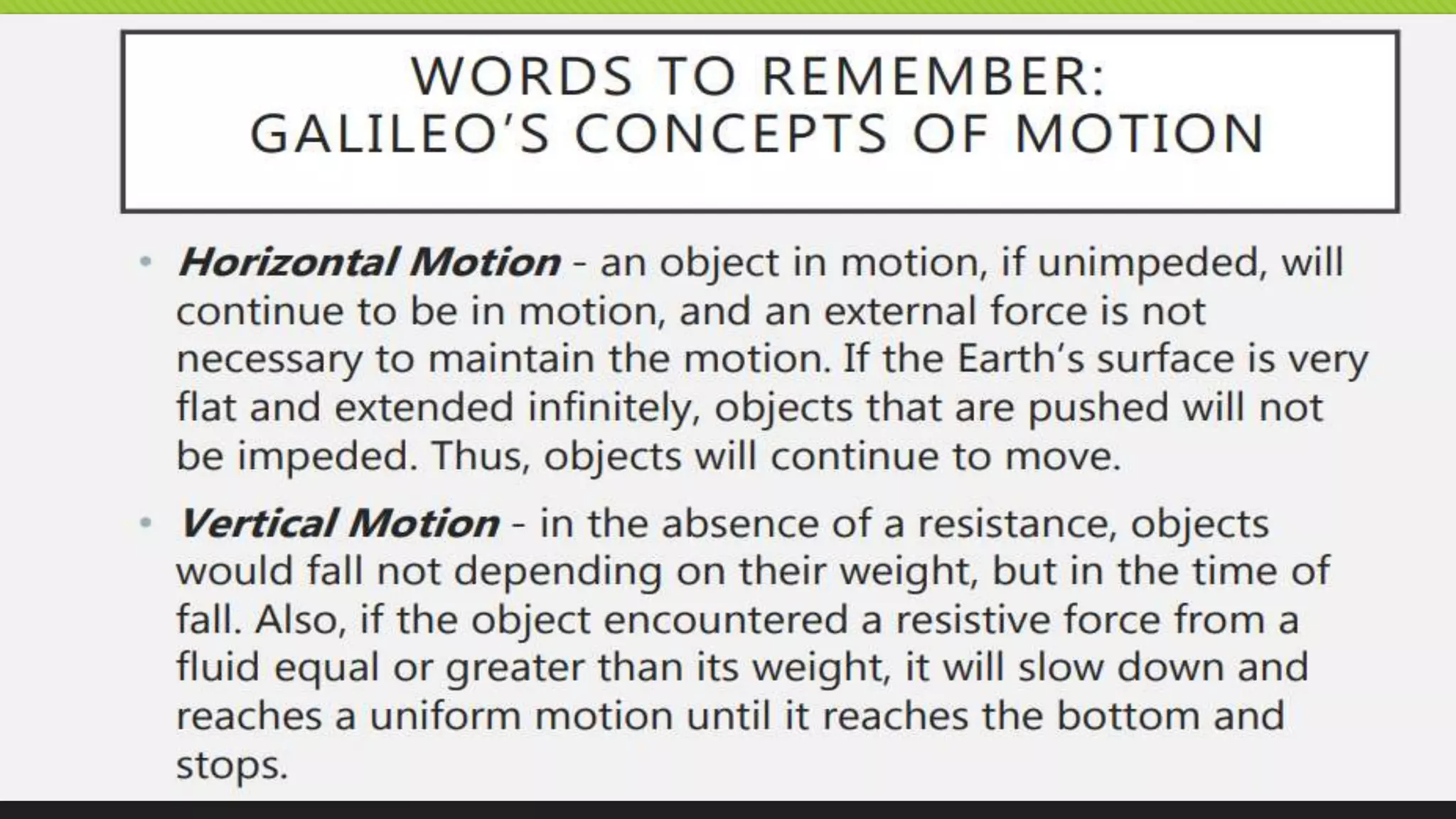 ARISTOTLE AND GALILEO’S CONCEPT OF MOTION.pptx